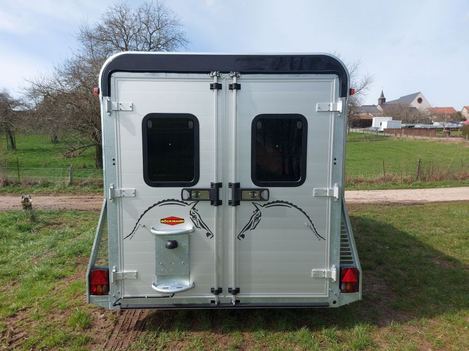 BOCKMANN DUO ESPRIT TRAILER SILVER BLACK (Pre-owend) - crossvalleyranch