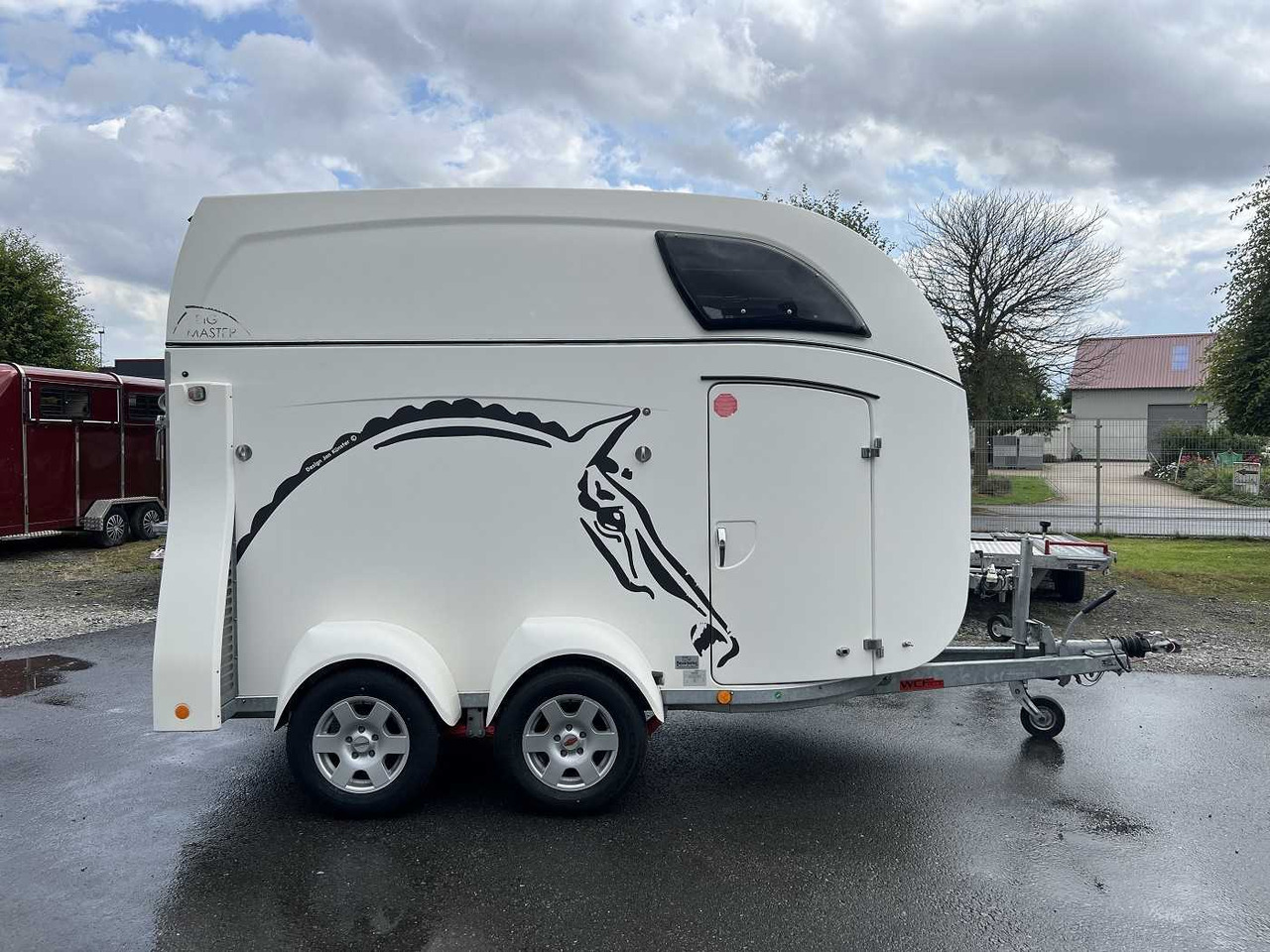 BOCKMANN BIG MASTER WCF - HORSE TRAILER (Pre-owend) - crossvalleyranch