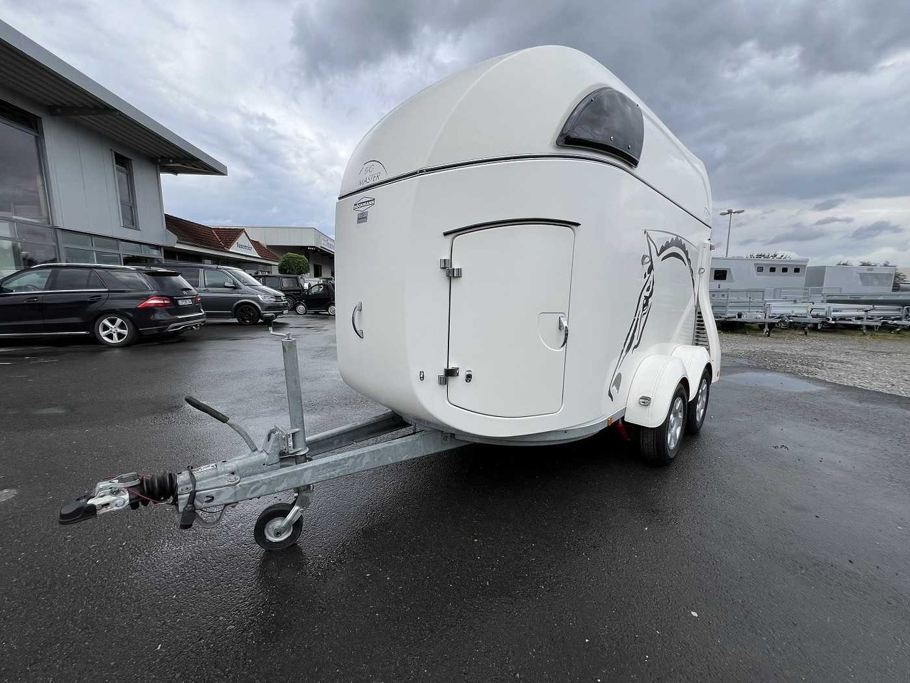 BOCKMANN BIG MASTER WCF - HORSE TRAILER (Pre-owend) - crossvalleyranch