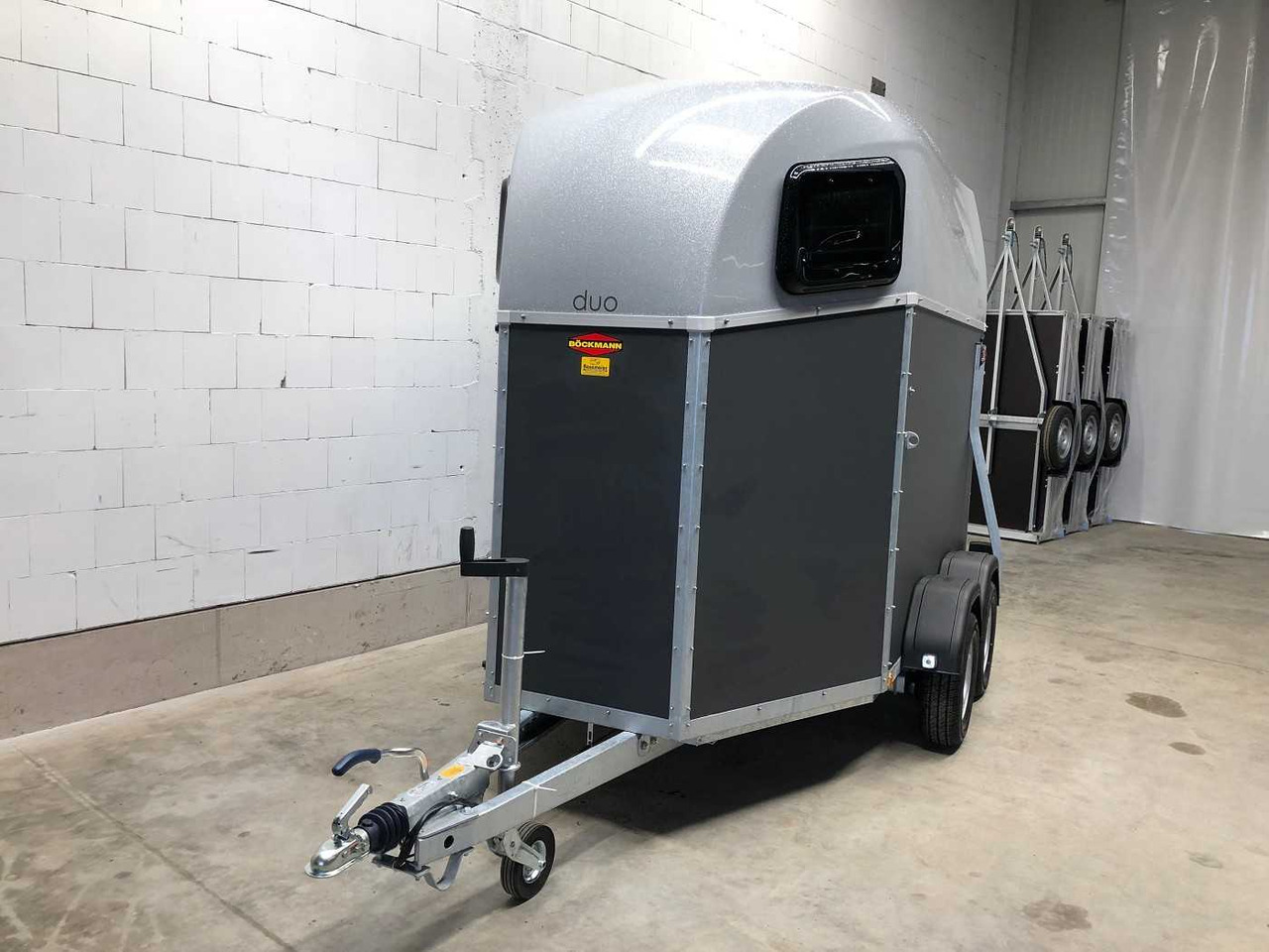 BOCKMANN DUO ESPRIT TRAILER SILVER BLACK (Pre-owend) - crossvalleyranch