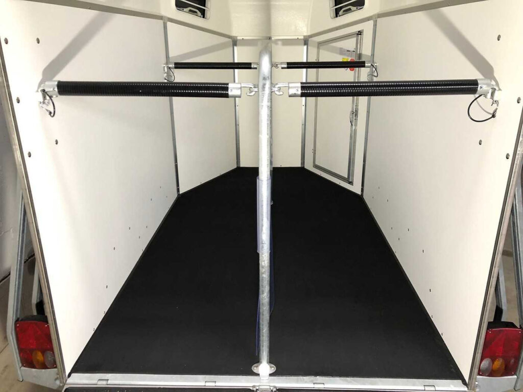 BOCKMANN DUO ESPRIT TRAILER SILVER BLACK - crossvalleyranch